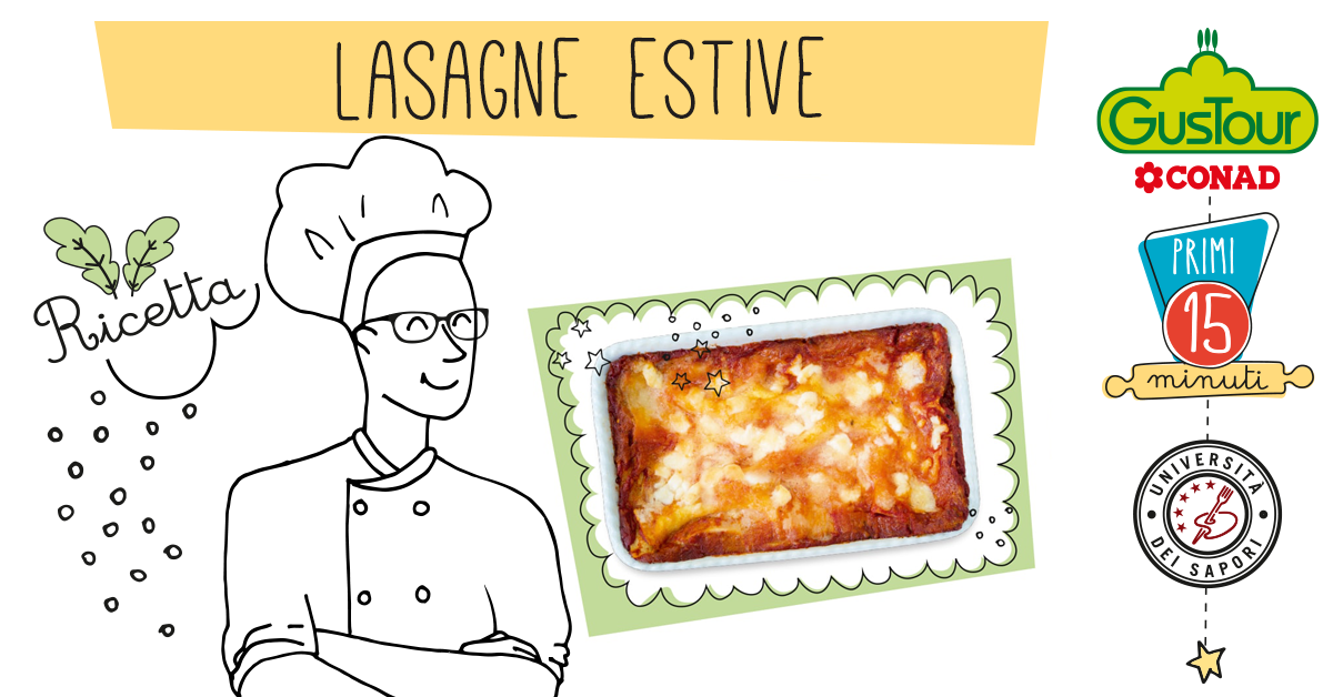 Lasagne estive - Gustour Conad