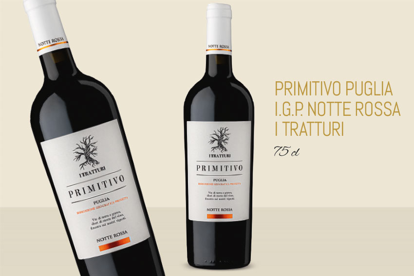 Primitivo Puglia I.G.P. Notte Rossa I Tratturi - Gustour Conad