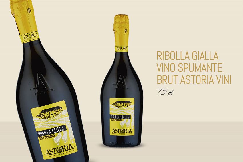 Ribolla gialla vino spumante brut Astoria vini - Gustour Conad