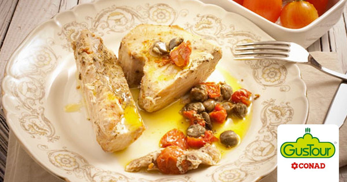 Pesce Spada con Capperi di Pantelleria - Gustour Conad