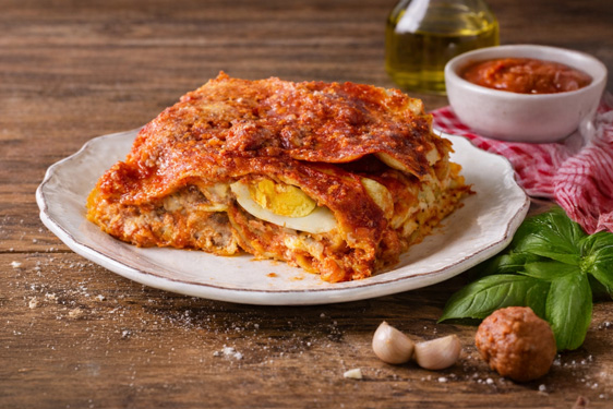 Lasagna Riccia Campana - Gustour Conad
