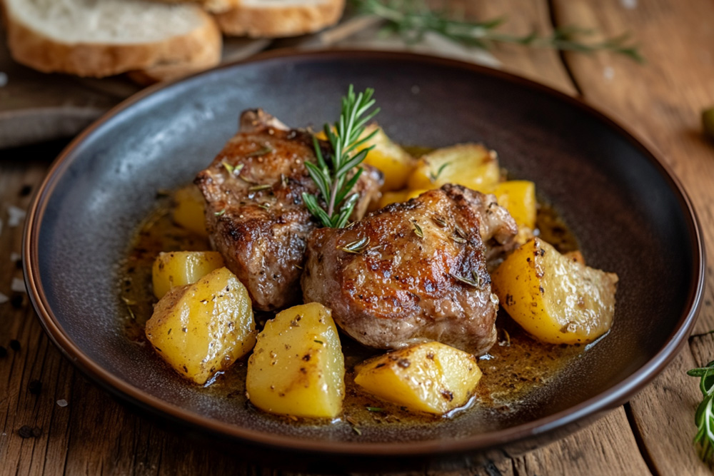 Agnello Sardo in umido con patate - Gustour Conad