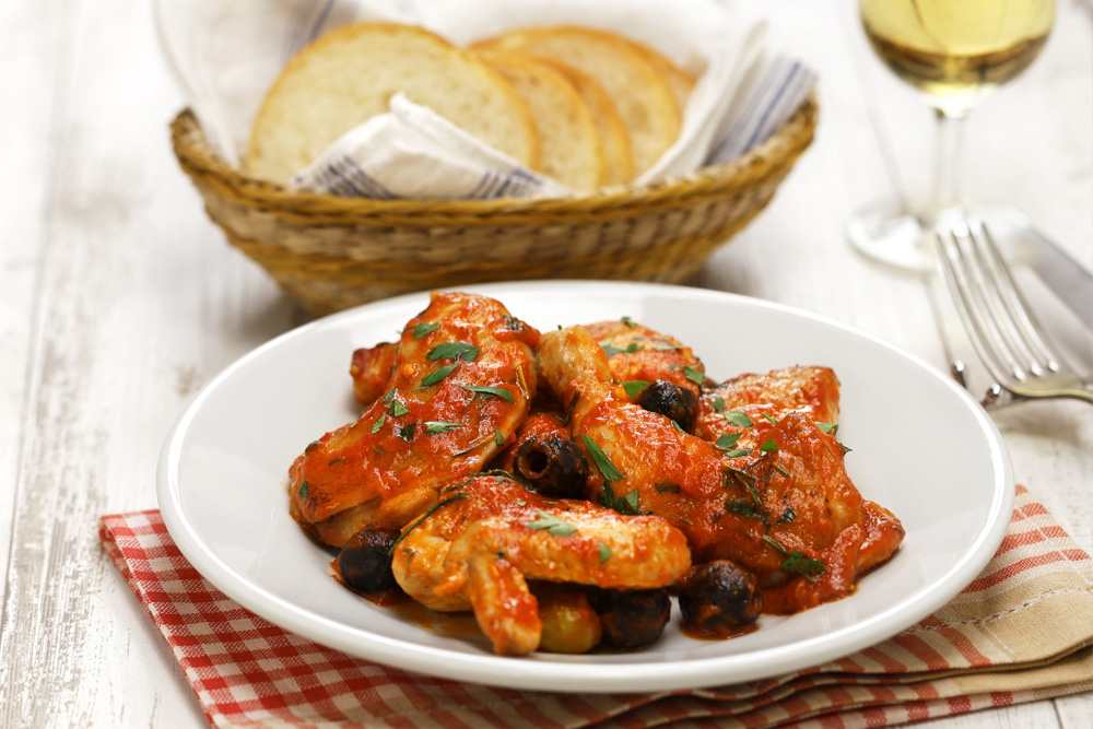 Pollo ruspante alla cacciatora - Gustour Conad