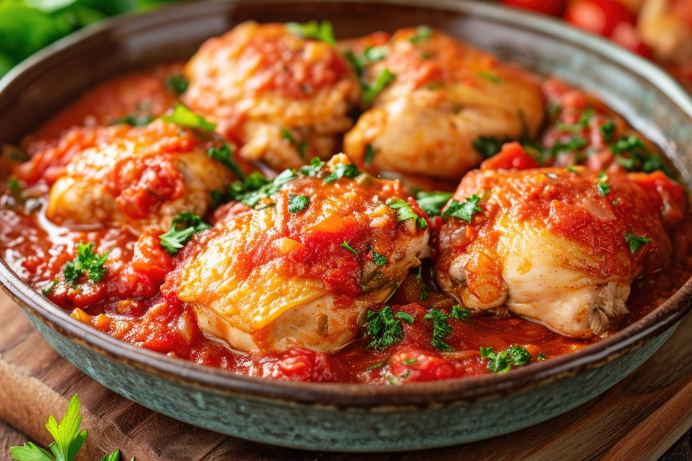 Pollo in parti al pomodoro - Gustour Conad