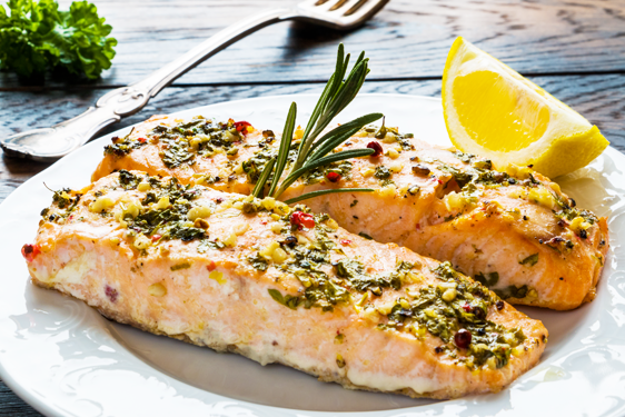 Salmone al forno con pepe rosa - Gustour Conad